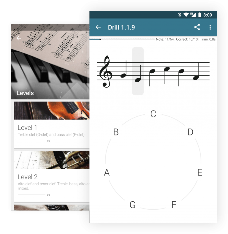 Complete Music Reading Trainer – The ultimate music reading training app